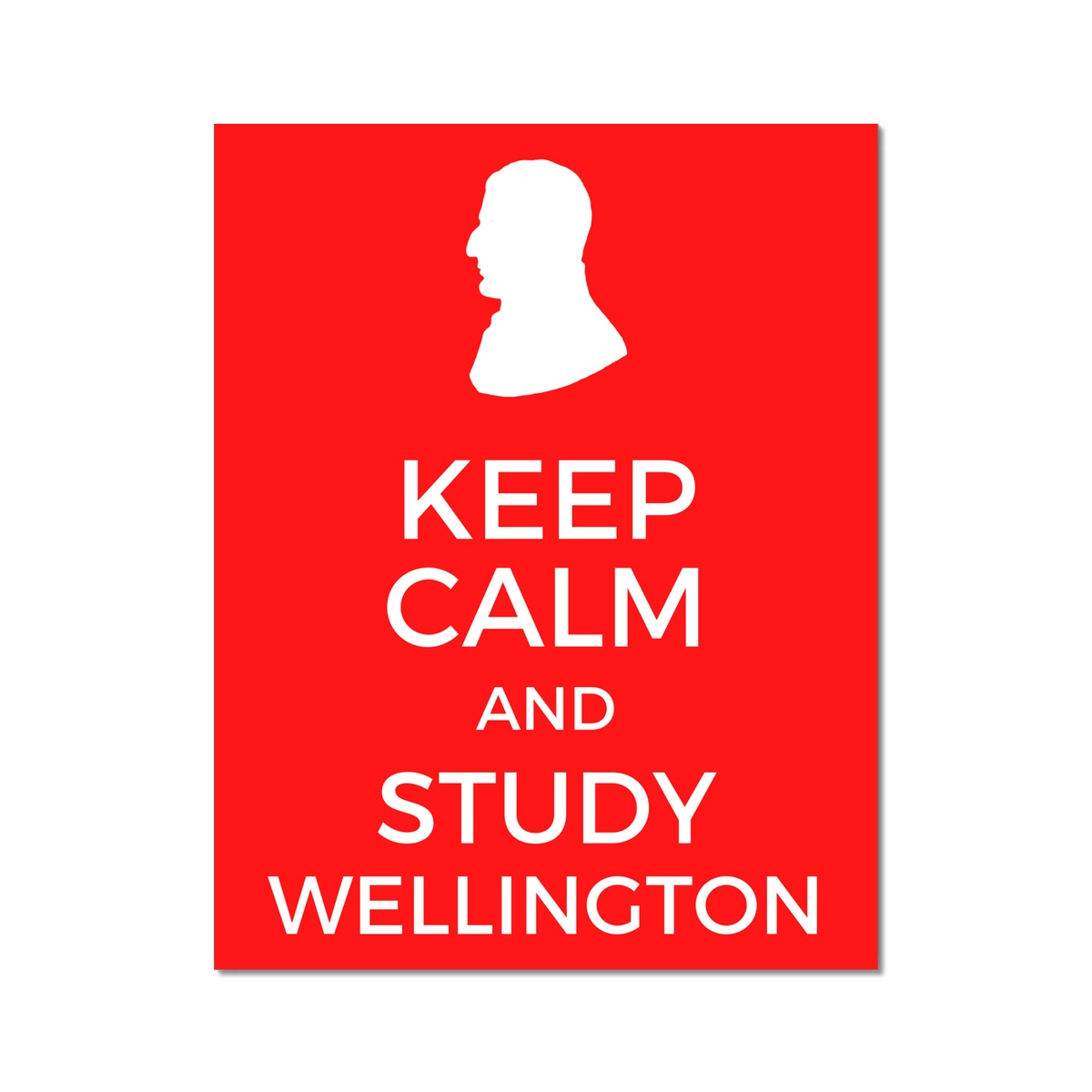 Keep Calm and Study Wellington Poster – Napoleonic Impressions
